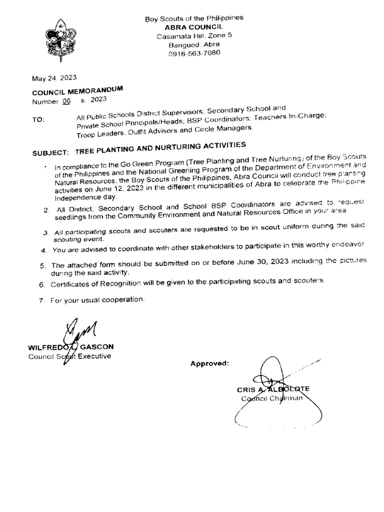 Tree Planting Activity Report Form | PDF