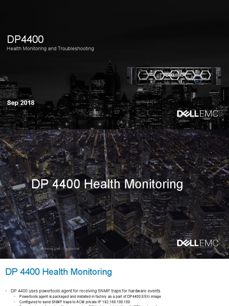 DP4400 Monitoring - Troubleshooting - v1.0 | PDF | Troubleshooting ...
