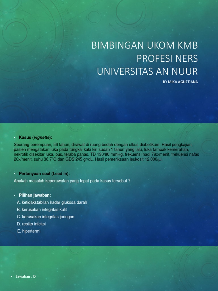 Bimbingan Ukom KMB | PDF