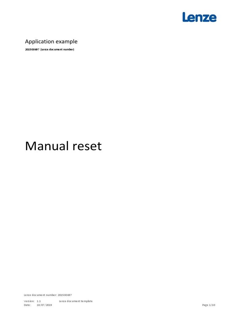 SM301 Manual Reset PL e en | PDF | Parameter (Computer Programming ...