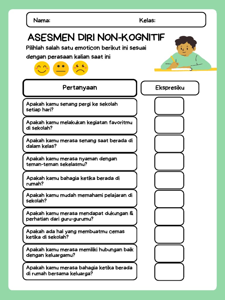 Asesmen Diri Non Kognitif | PDF