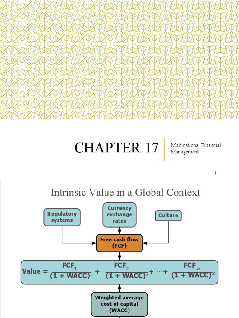 Multinational Financial Management Overview | PDF