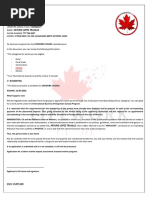 Sample Work Permit Renewal Letter Sept 04 | PDF