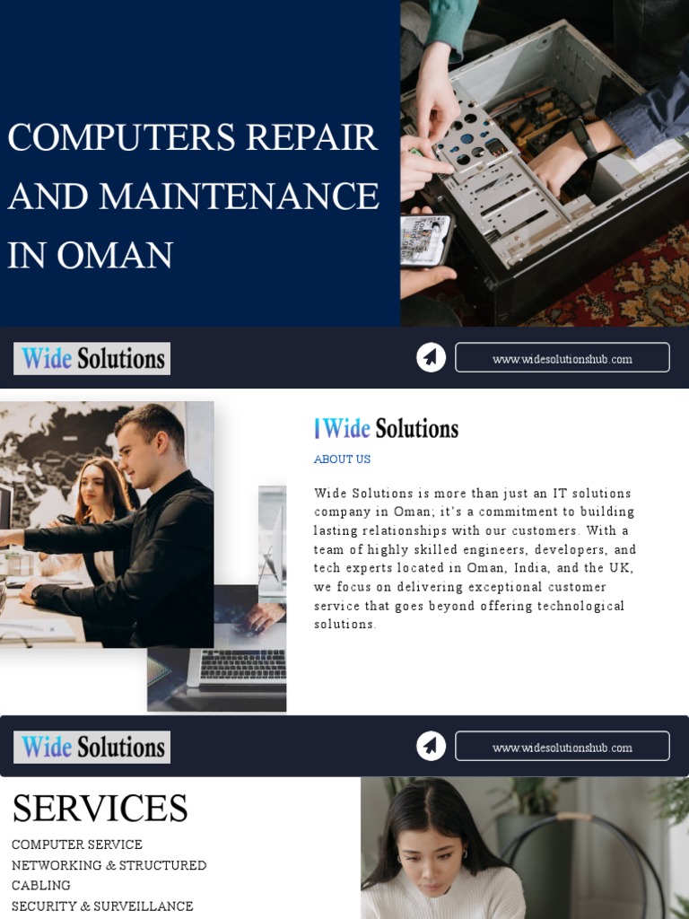 Computers Repair and Maintenance in Oman | PDF