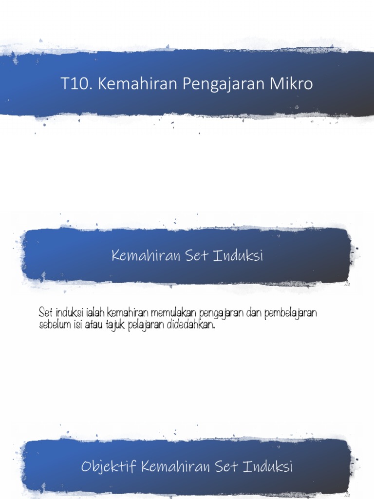 Kemahiran Pengajaran Mikro | PDF