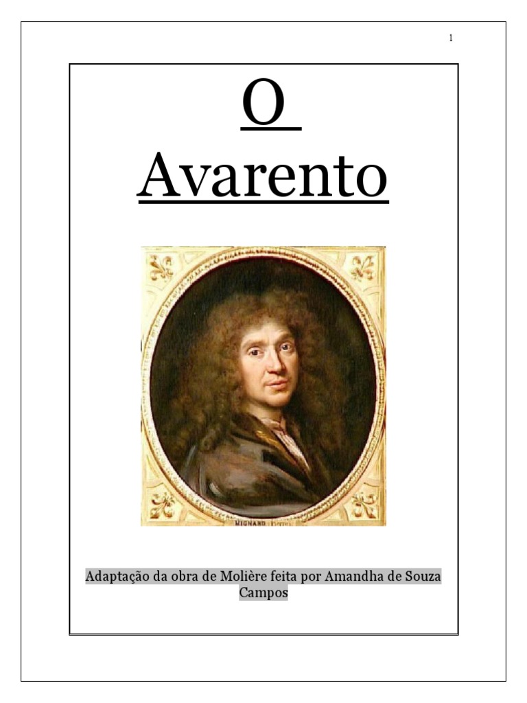 O Avarento | PDF