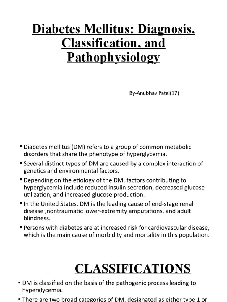 Diabetes Mellitus Download Free Pdf Diabetes Prediabetes