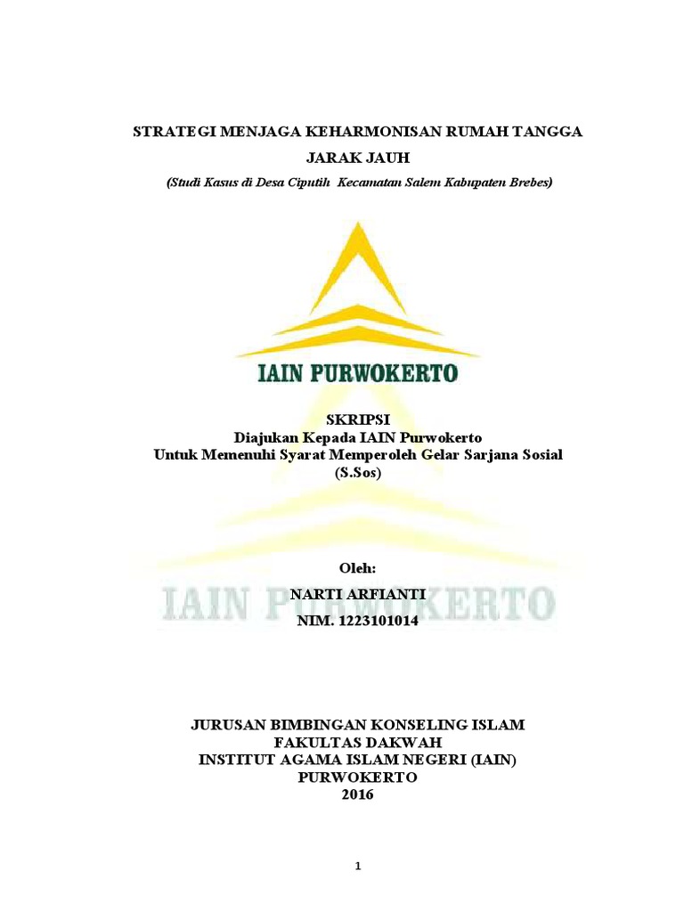 Strategi Menjaga Keharmonisan Rumah Tangga | PDF Strategi Menjaga Keharmonisan Rumah Tangga | PDF