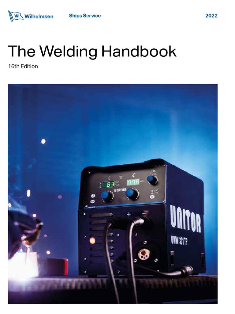 Unitor Welding Handbook 16th Edition Id 807003 062022 | PDF ...