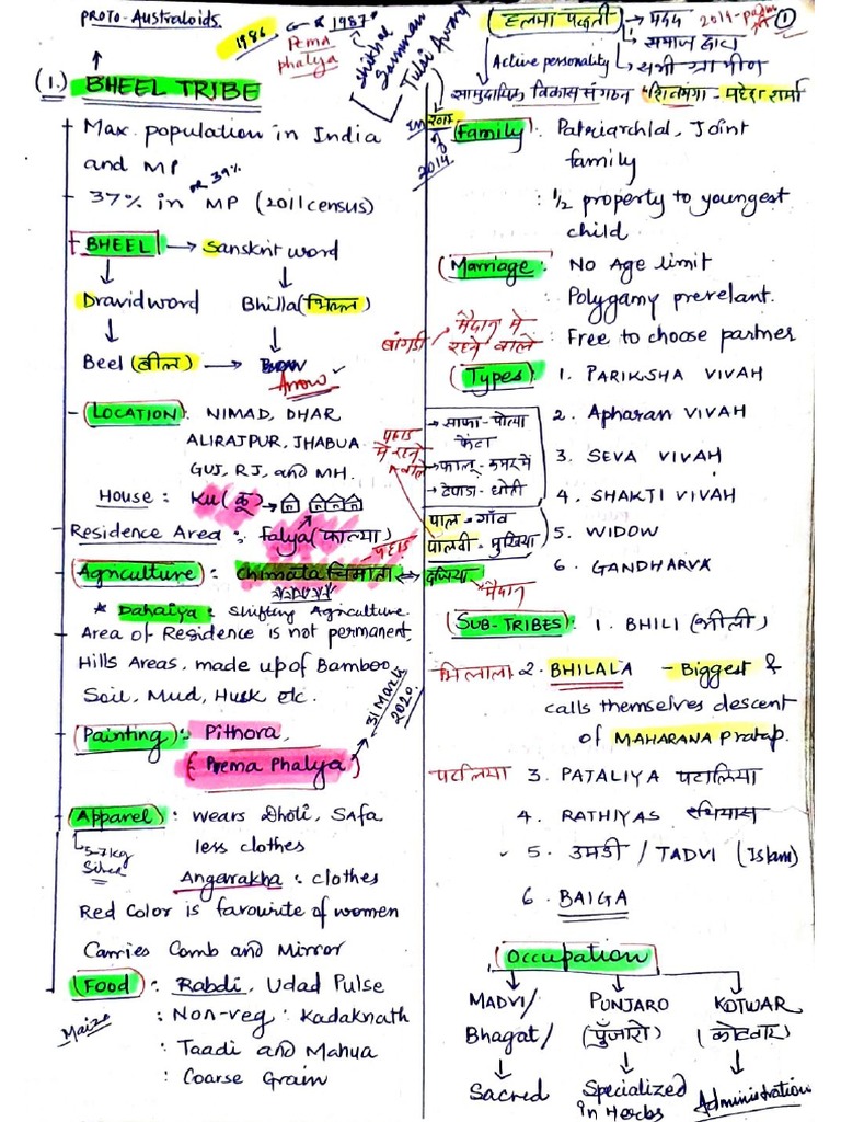 Tribes of MP - Subodh | PDF