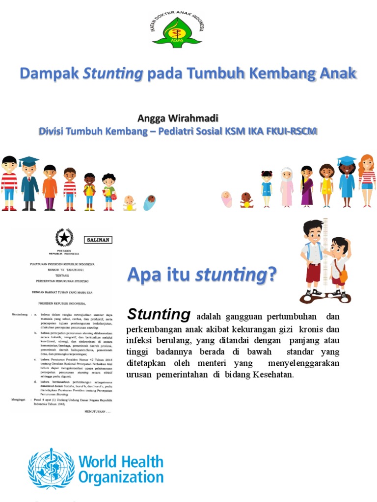 Dampak Stunting pada Tumbuh Kembang Anak | PDF