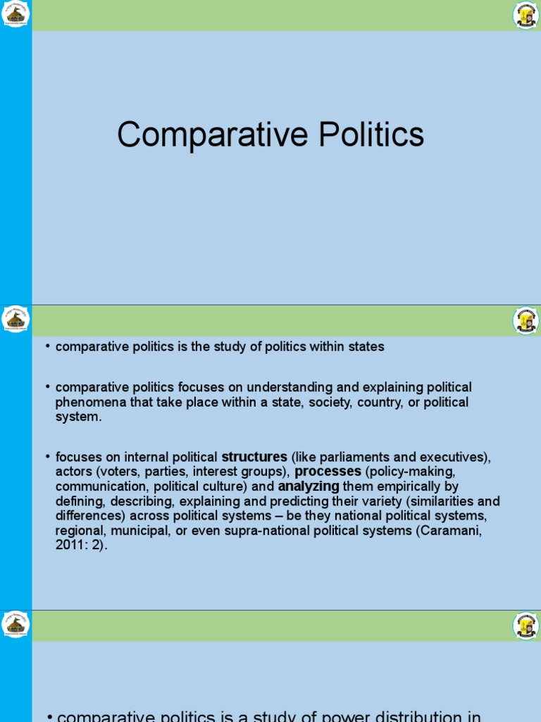 Understanding Comparative Politics | PDF | Policy | Institution