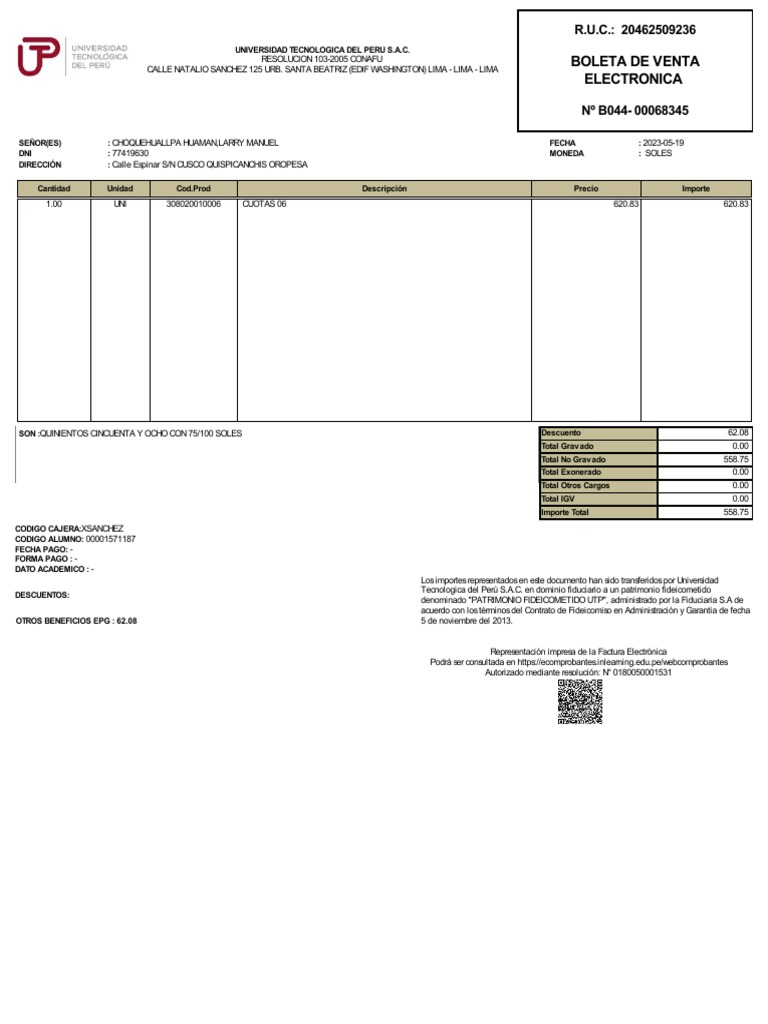 Documentos Importante | PDF