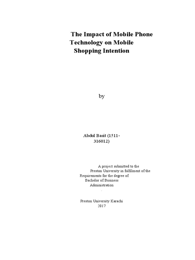 The Impact of Mobile Phone | PDF