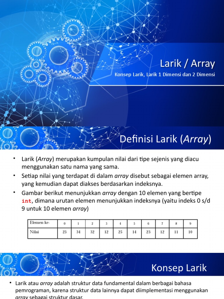 Larik - Share | PDF