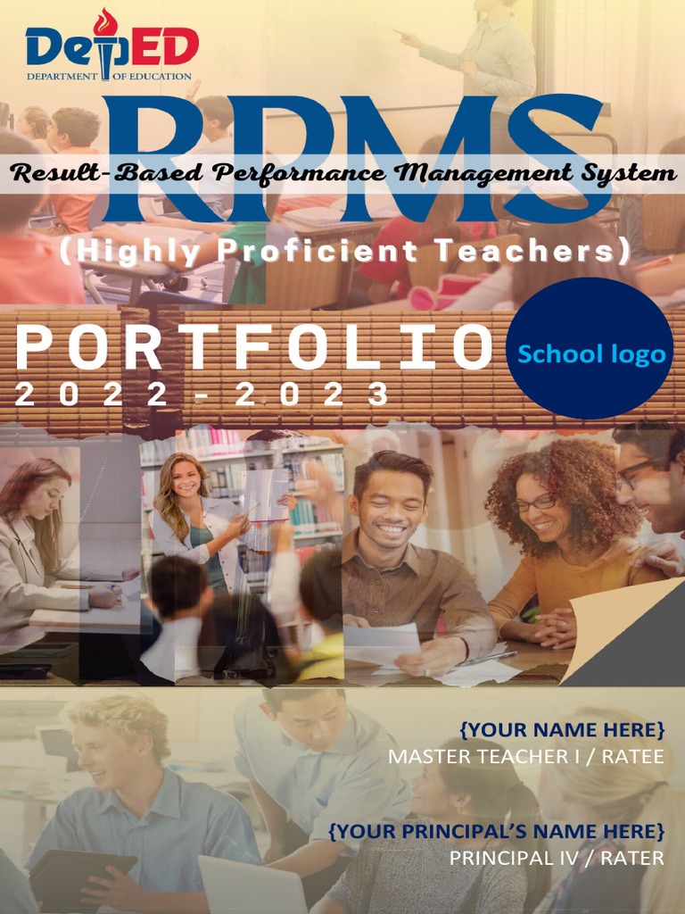 For MT I To MT IV EDITABLE TEMPLATE RPMS PORTFOLIO FOR S.Y. 2022 2023 | PDF