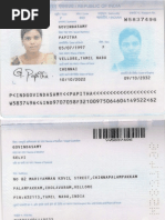 Passport Front Page | PDF