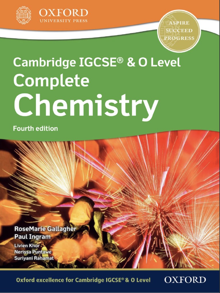 Cambridge IGCSE O Level Complete Chemistry Fourth Edition | PDF