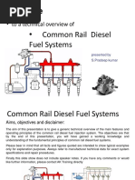 Common Rail Fuel Injection System Overview | PDF | Fuel Injection ...