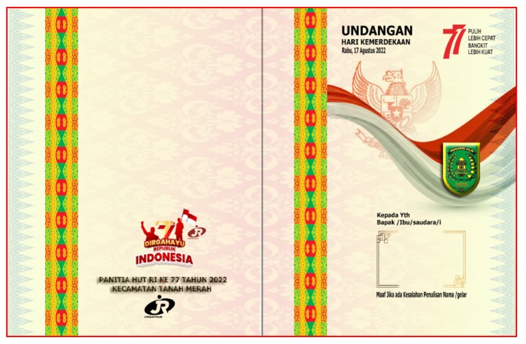 Undangan Hut Ri | PDF