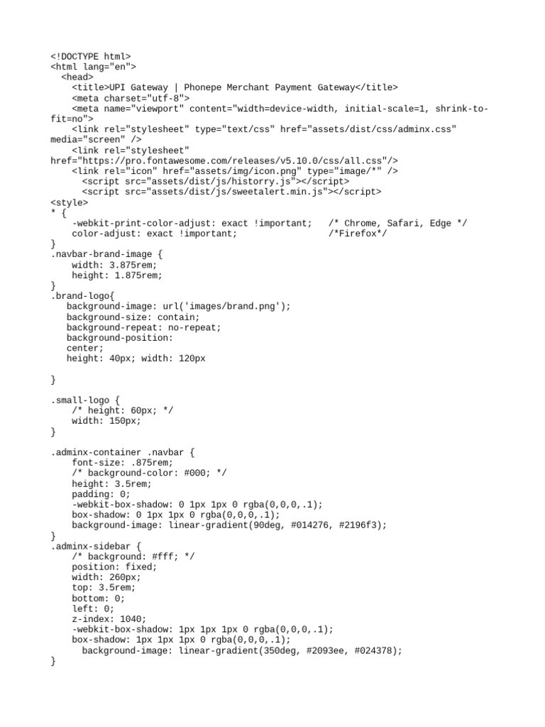 Css Project Pdf