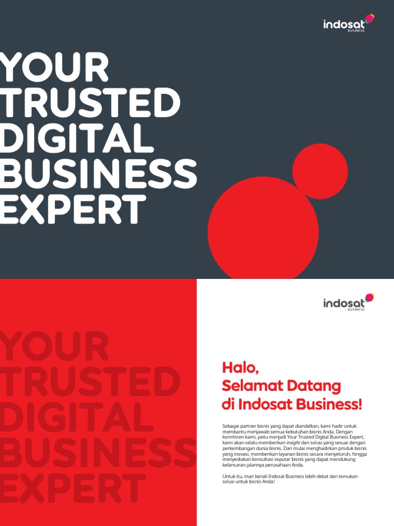 Compro & Product Catalog Indosat Business 2023 | PDF