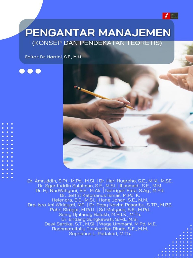 Buku Digital - Pengantar Manajemen (Konsep Dan Pendekatan Teoretis) | PDF