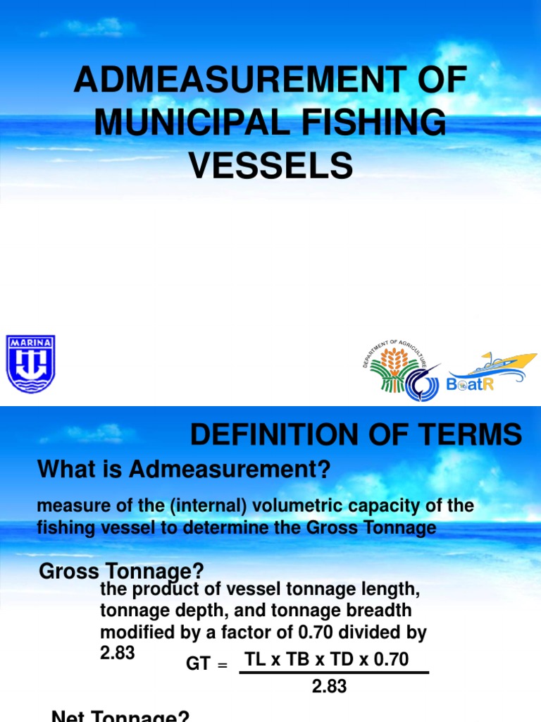 Boat Admeasurement | PDF