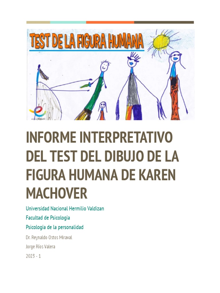 Individual-Informe Interpretativo Del Test Del Dibujo de La Figura ...
