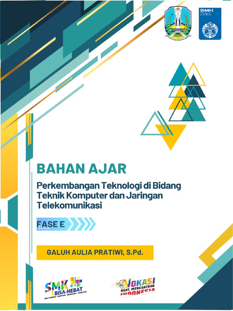 Bahan Ajar Perkembangan Teknologi Di Bidang TKJT | PDF