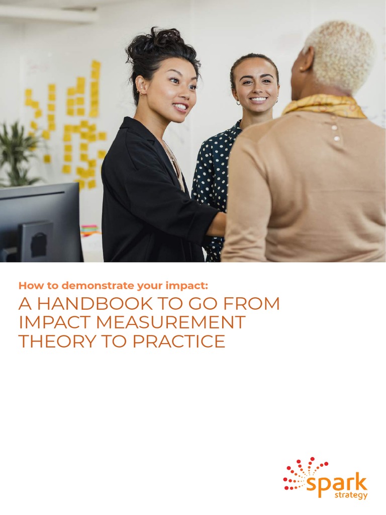 Impact Measurement Handbook Guide | PDF | Information | Mass Media