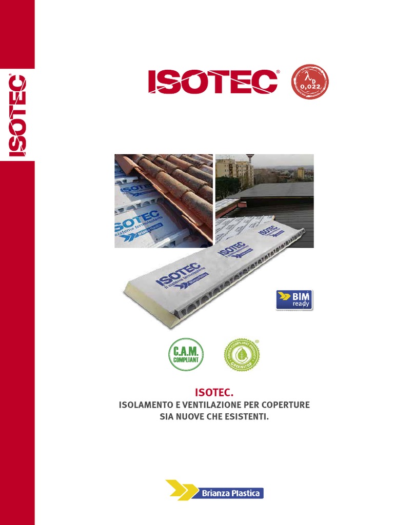 Isotec - Tetto SCHEDA GENERALE-1 | PDF