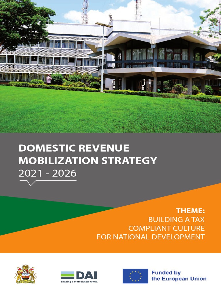 Domestic Resource Mobilization Strategy | PDF | Taxes | Value Added Tax