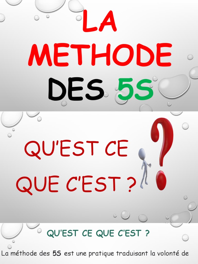 La Methode Des 5S | PDF