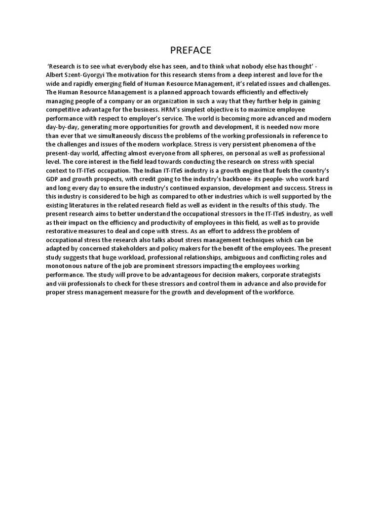 PREFACE Research Is To See What Everybody Else Has Seen | PDF ...