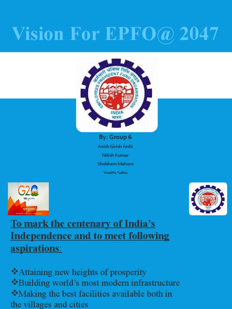 Presentation1 Vision of EPFO | PDF