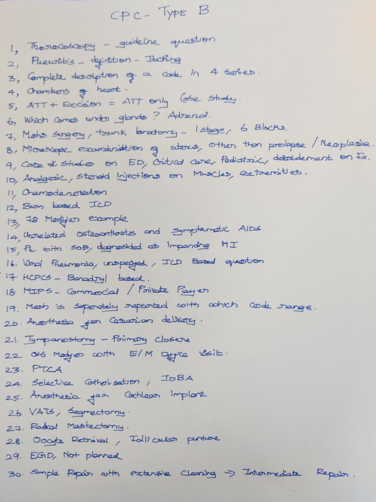 Type C Pattern CPC | PDF