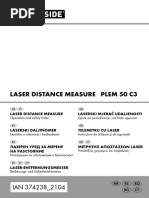 DTAPE DT50 Laser Distance Meter User Manual | PDF | Backlight | Metre