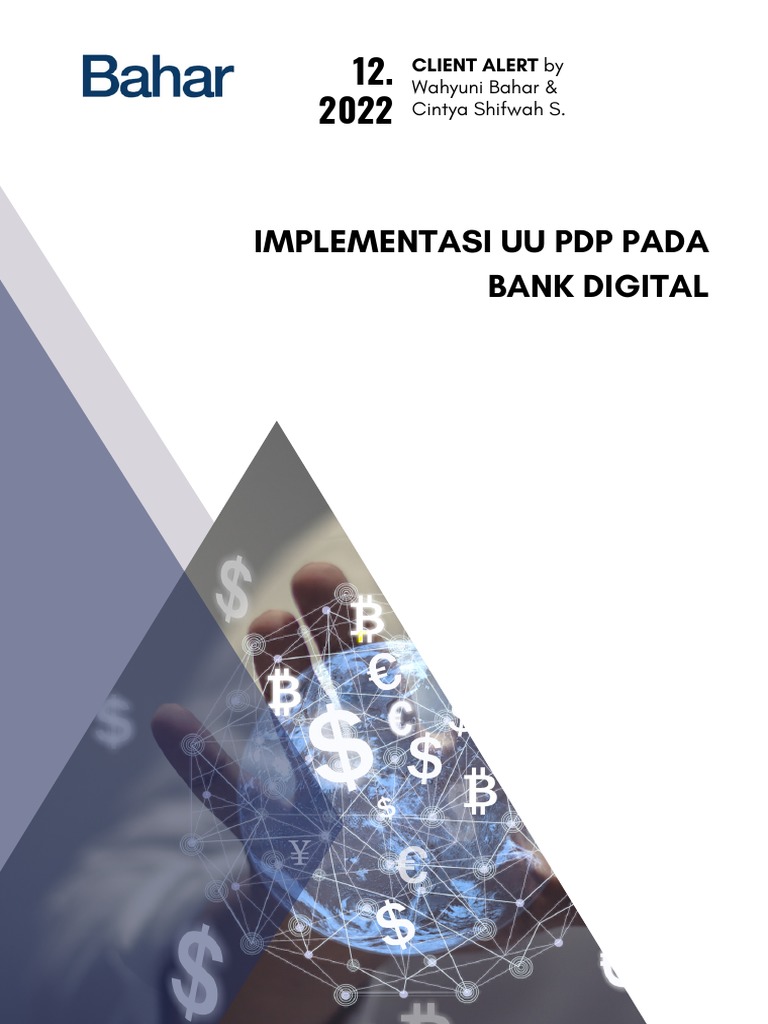 Implementasi Uu PDP Pada Bank Digital | PDF
