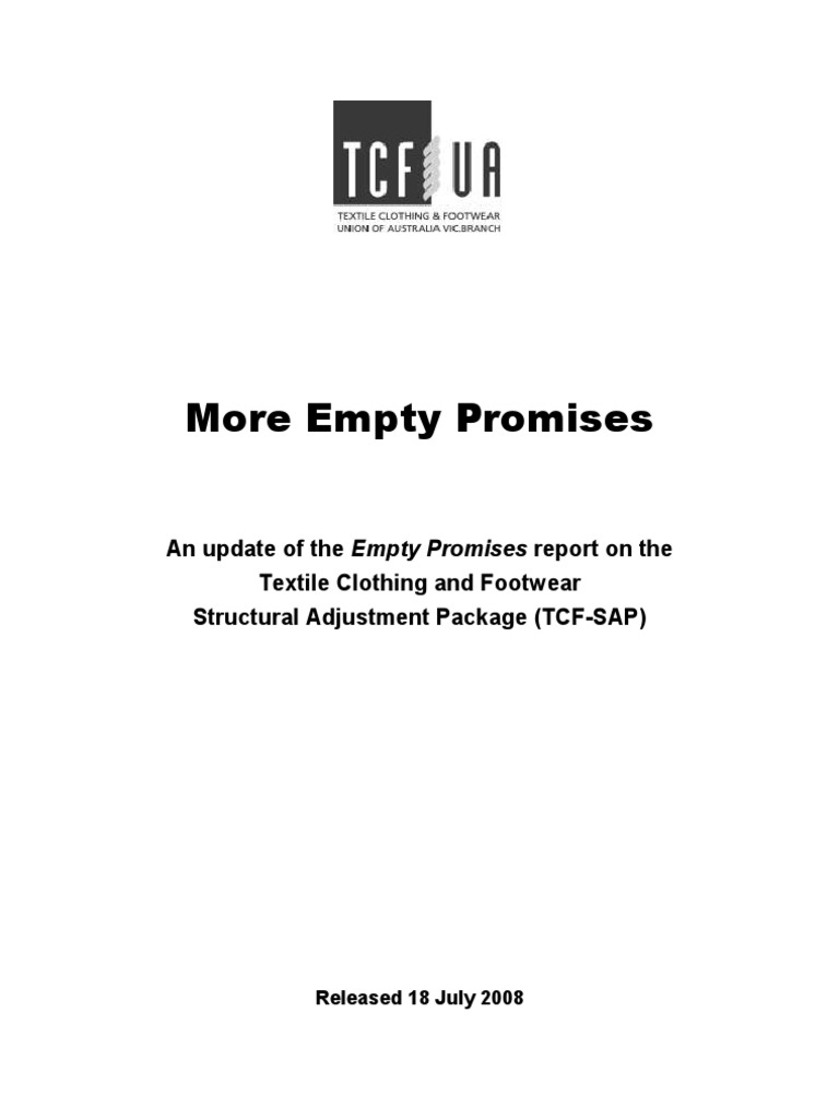 More Empty Promises Finalpdf | PDF | Workforce | Literacy