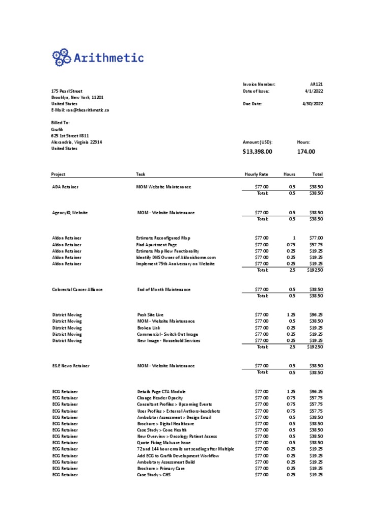 Invoice April | PDF | Http Cookie | Computing