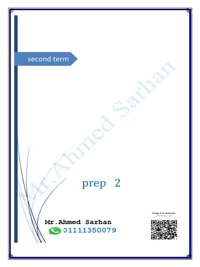 Booklet Prep Two Second Term 2023.. | PDF