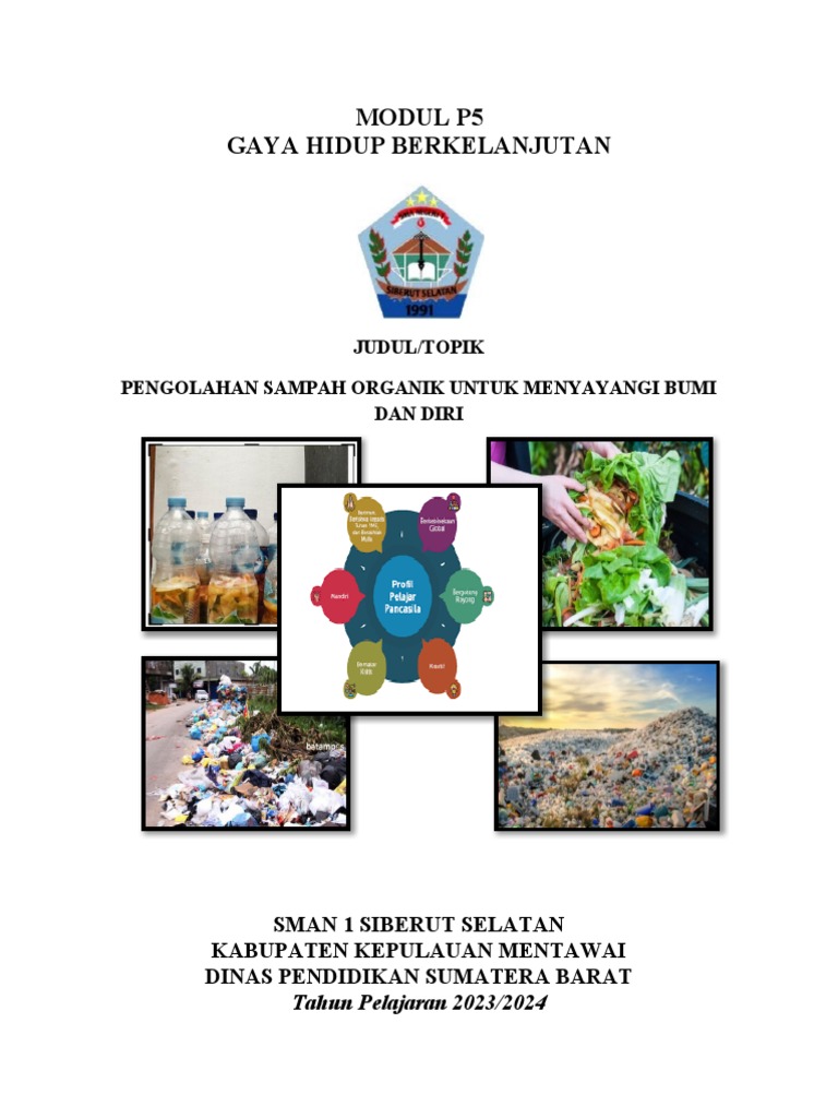Modul P5 Gaya Hidup Berkelanjutan | PDF