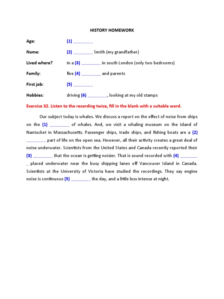 History Homework | PDF