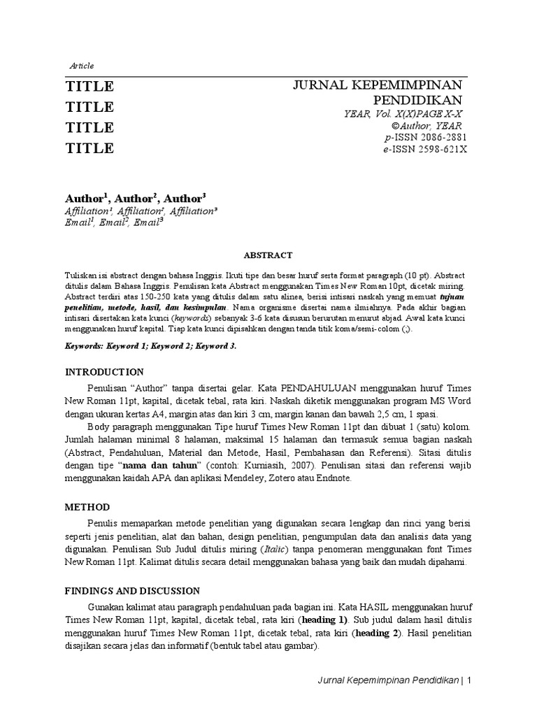 New Template JKP 2019 | PDF