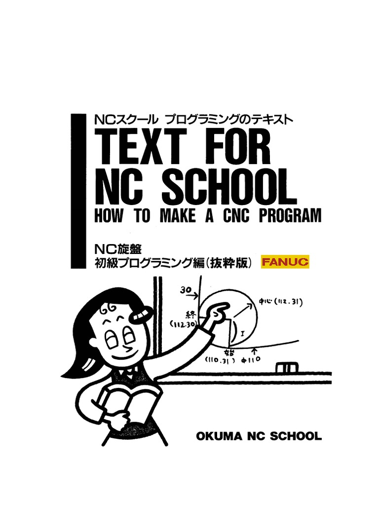 Text For NC School Lathe (Fanuc) | PDF
