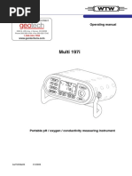 FU20 pH/ORP Sensor Instruction Manual | PDF | Calibration | Chemistry