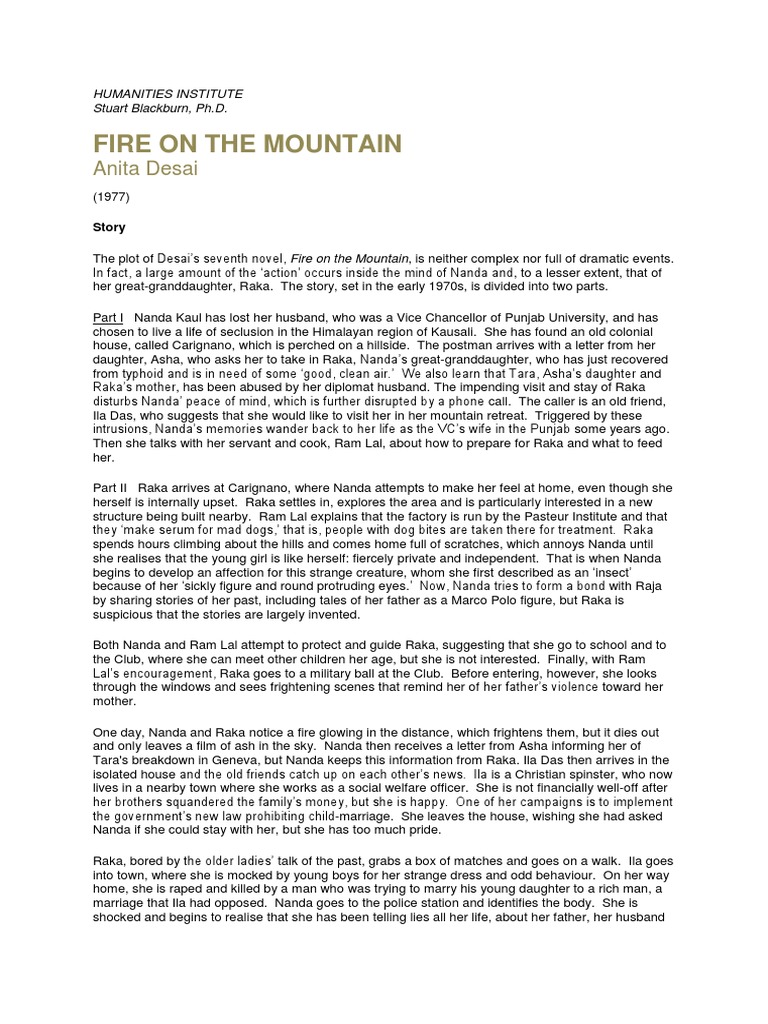 Fire On The Mountain | PDF