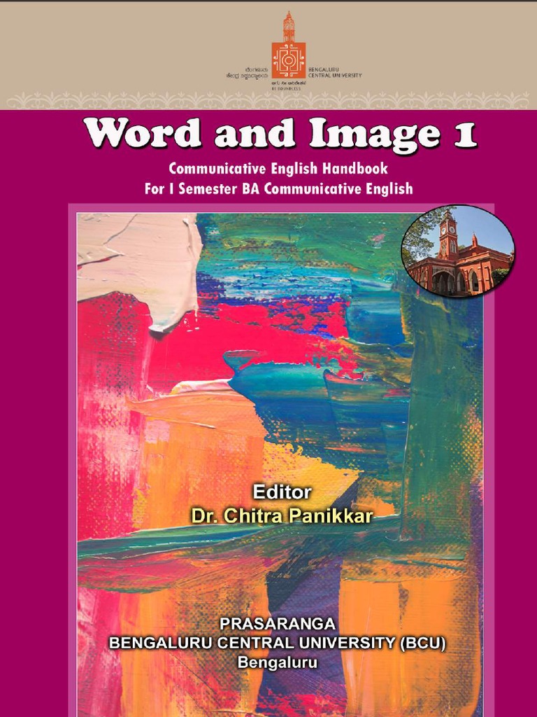 1st Semester UG English Textbook | PDF | Verb | Adverb