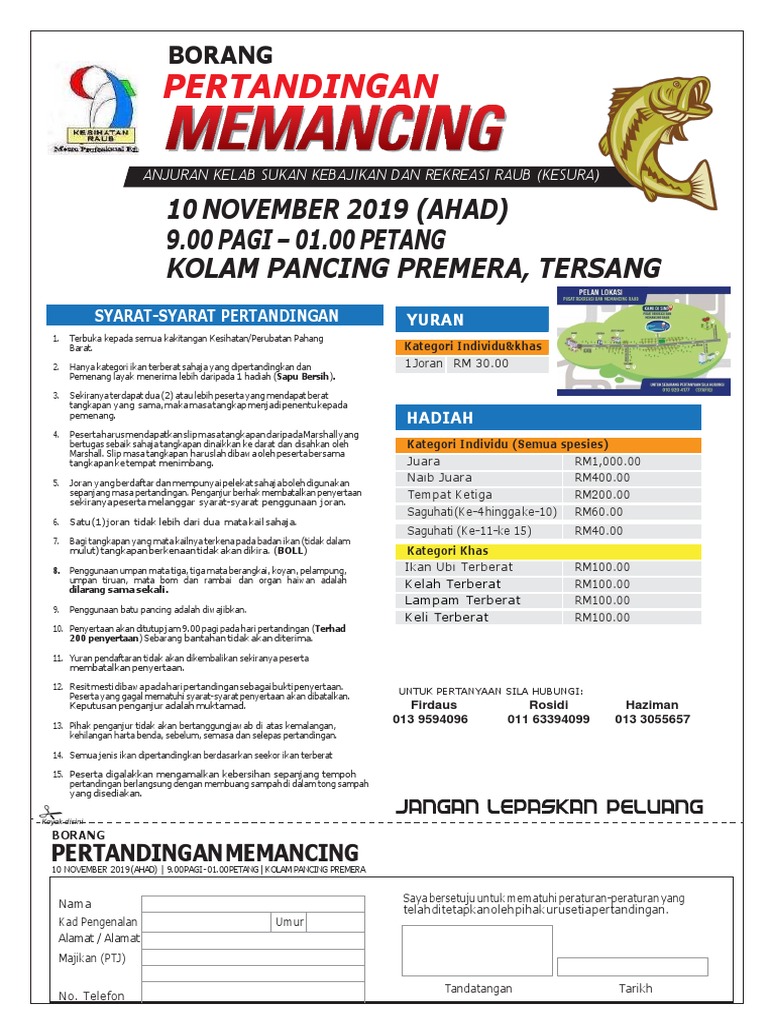 Borang Memancing | PDF